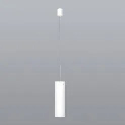 LU ZK.11.M580 Závěsné svítidlo MAIA 1x75W,E27, bílé sklo, průměr 8cm - LUCIS