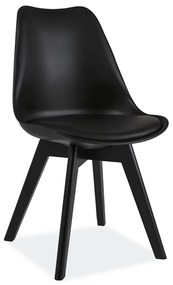 Jídelní židle Kris III, černá