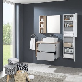 Mereo Mereo, Aira, koupelnová skříňka 81 cm, Multidecor, CN791SPINO