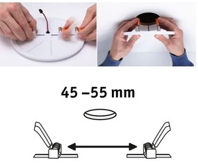 Paulmann 92390 - LED/4,5W IP44 Koupelnové podhledové svítidlo VARIFIT 230V