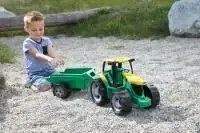 Lena Traktor s přívěsem zelená / od 3 let