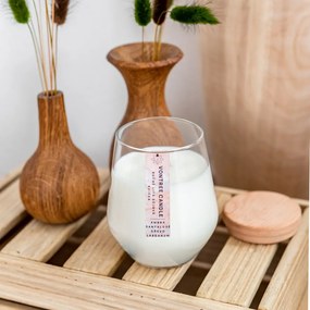 Sójová vonná svíčka VONTREE CANDLE | | Ambra & Santalové dřevo & Labdanum  | 400 ml Typ víčka: BEZ VÍČKA