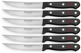 Wüsthof | Wüsthof - Sada kuchyňských nožů na steak GOURMET 6 ks černá | GG303