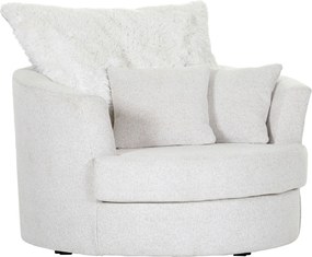 XXXLutz KŘESLO, textil, bílá Carryhome - Křesla klasická - 001877057109