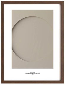 Idealform Poster no. 6 Round composition Barva: Smokey taupe, Velikost: 300x400 mm