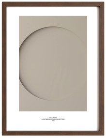 Idealform Poster no. 6 Round composition Barva: Smokey taupe, Velikost: 500x700 mm