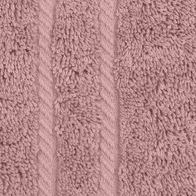 SCANquilt bavlněný ručník COTTONA světle růžová osuška 100 x 150 cm