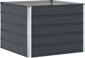 vidaXL Truhlík Pastelově 100 x 100 x 75 cm Ocel [42018183] Barva: Zelená