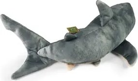 RAPPA Plyšový žralok 40 cm šedý / ECO-FRIENDLY / od 0 měsíců
