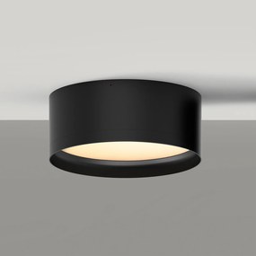 ACB Iluminacion Stropní LED svítidlo TECH, ⌀ 20 cm, 25W, CRI90, IP44 Barva: Černá, Stmívání: TRIAC