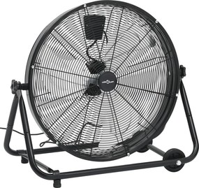 vidaXL Průmyslový bubnový ventilátor 60 cm 172,5 W černý