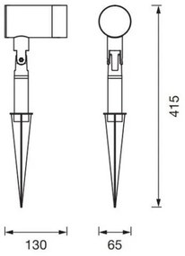 Ledvance - Venkovní lampa ENDURA CLASSIC 1xGU10/35W/230V IP54