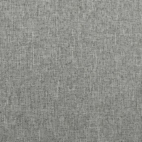 vidaXL Marketos Rám postele s úložným prostorem světle šedý textil 180x200cm