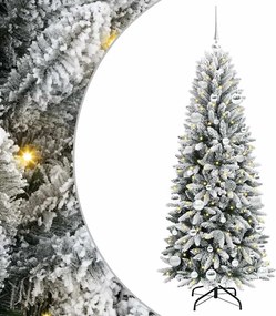 Umělý vánoční stromeček Bílá 150 cm PVC, plast, ocel a PE 3396038