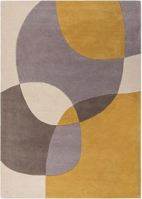 Kusový koberec Radiance Glow Ochre, 160x230, žltá, obývacia izba, Flair Rugs