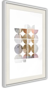 Artgeist Plakát barevné spojení Velikosti (šířkaxvýška): 30x45, Finální vzhled: Zlatý rám