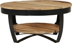 vidaXL Konferenční stolek hrubé mangovníkové dřevo 65 x 32 cm [244675]