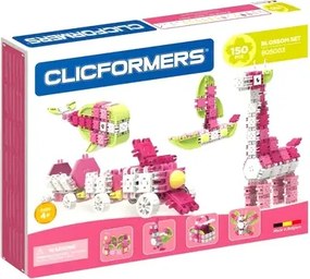 CLICFORMERS Stavebnice Blossom / 150 dílků / od 4 let