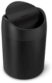 Simplehuman - Odpadový koš stolní, 1,5 l, matná černá CW2100