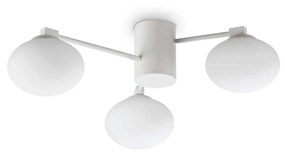 Ideal Lux Stropní svítidlo HERMES PL3 60 Barva: Bílá