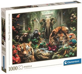 Clementoni - Puzzle 1000 Tajuplná džungle