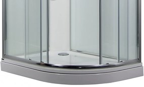 ARTTEC SIRIUS 120 x 90 cm - Sprchový box model 1 čiré sklo levá vanička PAN01264