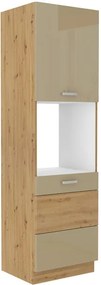 Kuchyňská skříň Artisan 60 DP-210 2F Barva dvířek cappuccino lesk