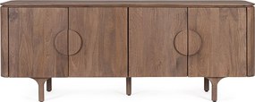 BIZZOTTO Komoda LATUR hnědá 200x78 cm 8051836840751