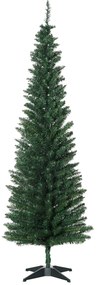 HOMCOM Vánoční stromek 390 špiček zelený Ø 55 x H180 cm
