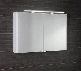 Sapho Sapho, LUCIE galerka s LED osvětlením, 65x70x17cm, bílá, LU065-0030