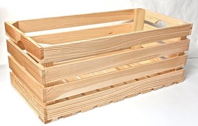 Dřevěná bedýnka 60x30x20 cm