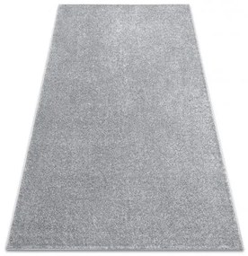 koberec metráž SANTA FE stříbrný 92 hladký, Jednotný jednobarevný sirka behoun 400 cm | krásné koberce cz