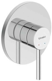 Duravit Circle - Sprchová baterie pod omítku, s tělesem, chrom CE4210007010