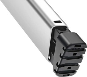 Hliníkové schůdky Hailo L100 Topline, 6+1 příčka, nosnost 150 kg, 8050-707