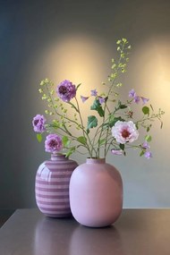 Pip Studio velká kovová váza 32cm, lila matná (Kovová váza v lila barvě )