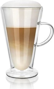 Banquet Doblo dvoustěnné skleněné hrnky 400 ml 2 ks