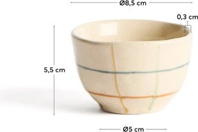Krémová keramická miska Belor – Kave Home