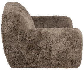 Hnědé křeslo Teddy – Ixia