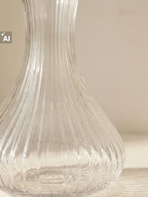 Sinsay - Skleněná karafa s žebrovaným povrchem - clear