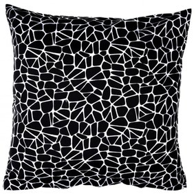 XPOSE® Povlak na polštář NICE - černá 40x40 cm
