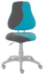 Dětská rostoucí židle Fuxo S-Line šedá/světle modrá - 3D6666