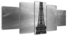 Trabant u Eiffelovy věže - obraz na stěnu
