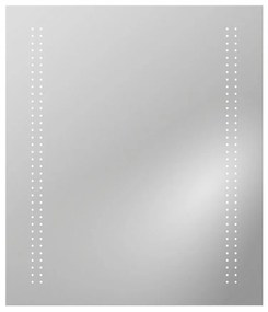 Zrcadlo s LED osvětlením Star II, 60 × 70 cm