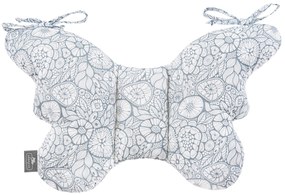 Stabilizační polštářek Sleepee Butterfly pillow šedá