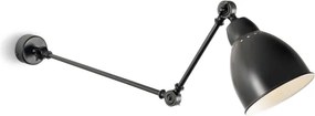 Brilagi - Nástěnná lampa QUILL 1xE27/40W/230V 83 cm černá