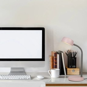 Rabalux Růžová LED stolní lampička Berry 4,5W 6779