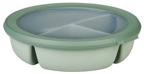 Mepal Svačinový box Cirqula Nordic Sage 1 L, zelená barva, plast
