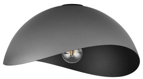 LED černá designová stropní svítilna Opsi 40