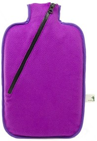 Termofor Hugo Frosch Eco Classic Comfort softshellový obal, 2 l, fialová