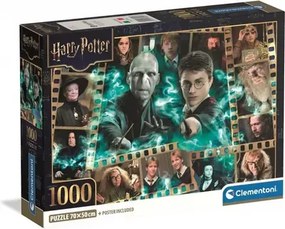 Clementoni 37048 Puzzle Harry Potter: Oblíbené postavy 1000 dílků / od